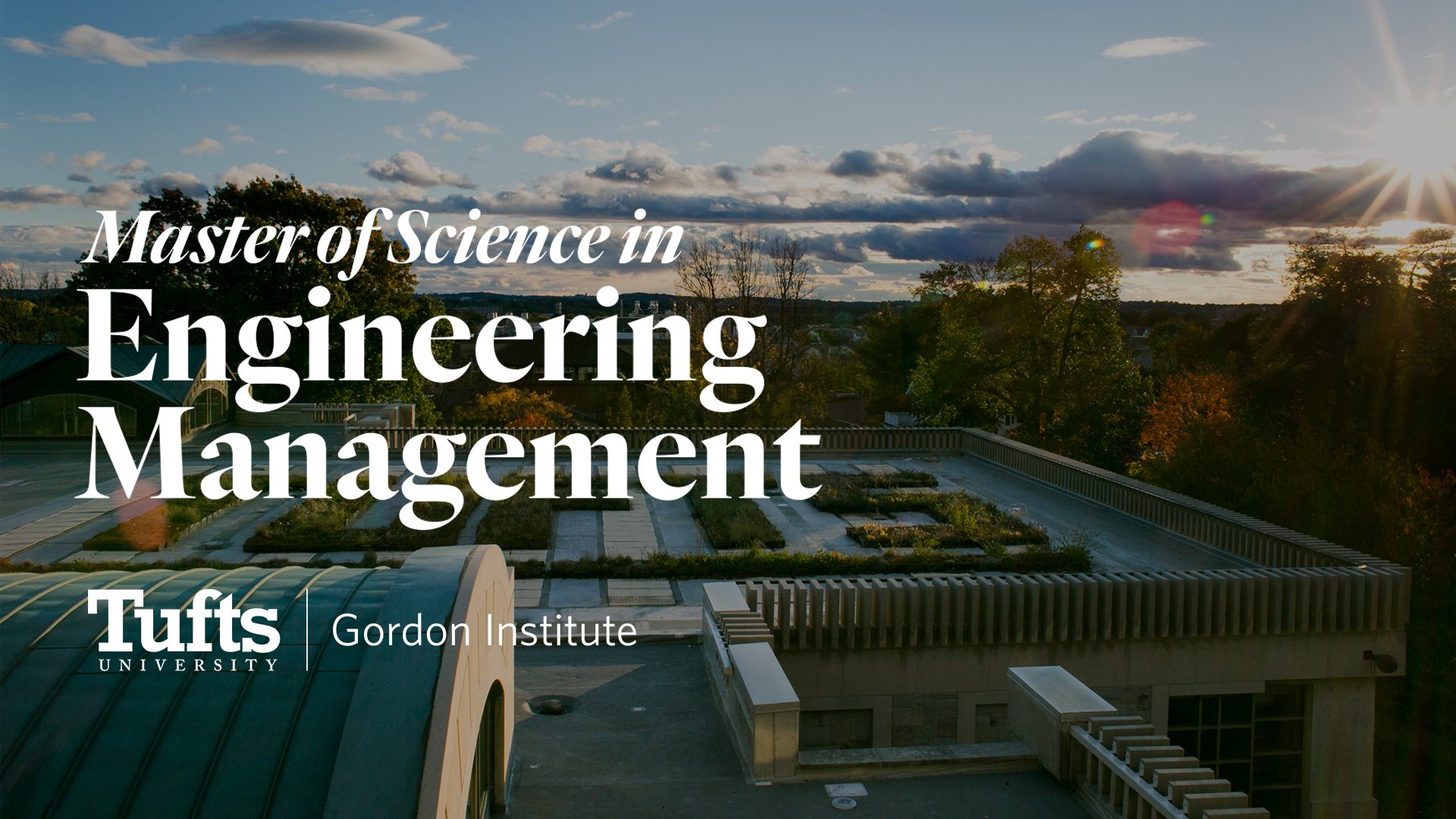 Engineering Management Master's Degree Program | Tufts University